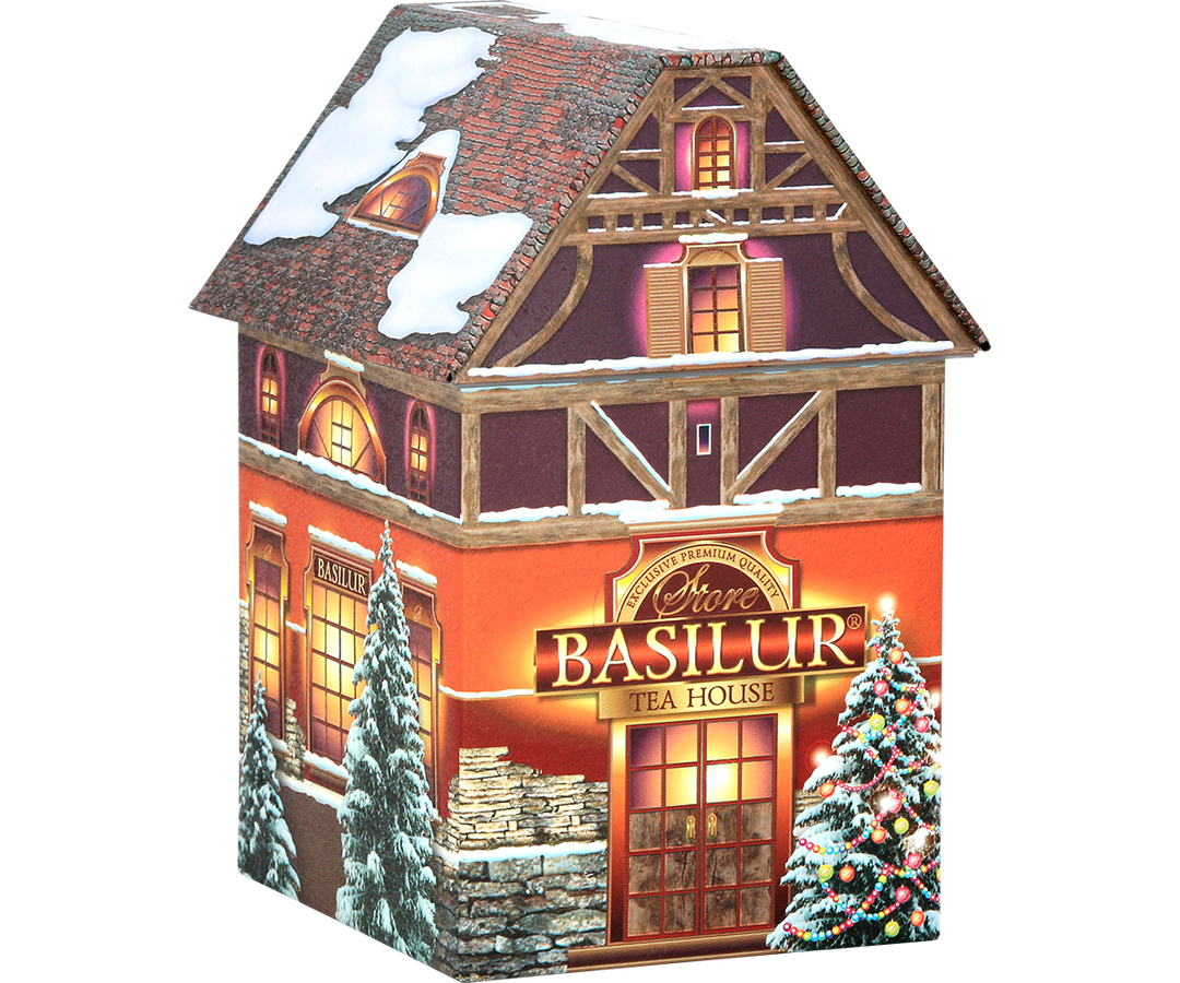 Basilur Christmas House, Loose Tea 100g – ceylontstore.com