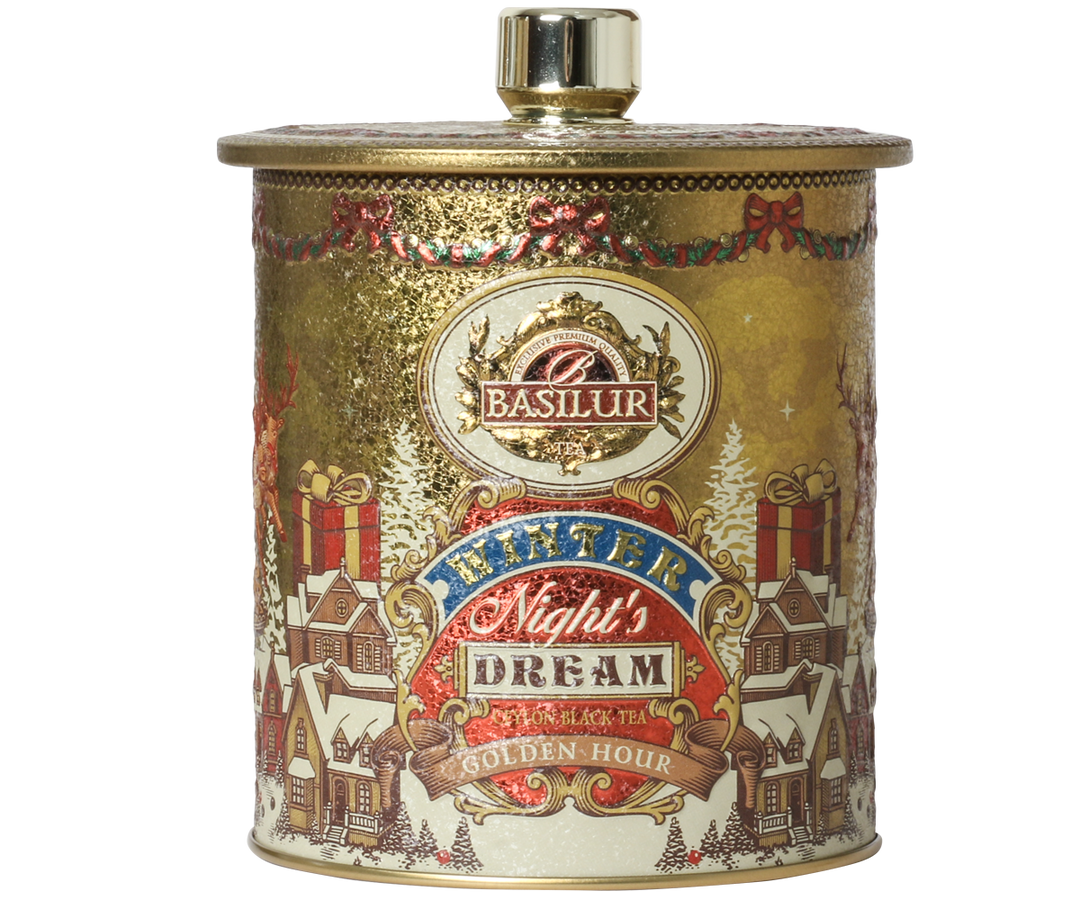 Basilur Winter Nights Dream Golden Hour, Loose Tea 100g – ceylontstore.com