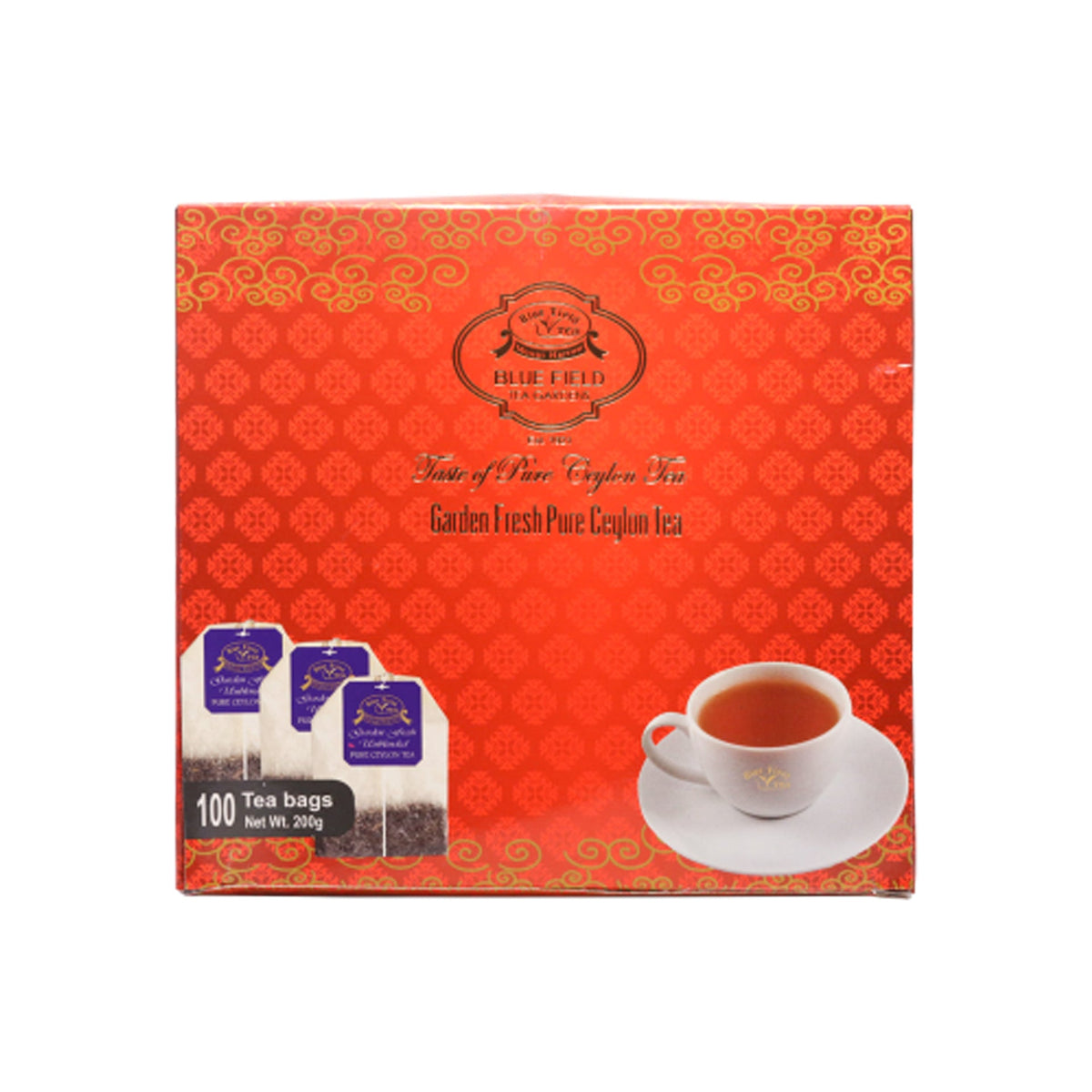 Bluefield Ceylon Black Tea, 100 Count Tea Bags – ceylontstore.com