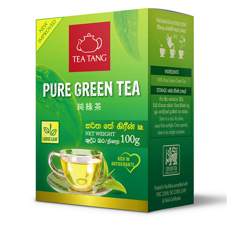 Tea Tang Green Tea , Loose Tea 100g – ceylontstore.com