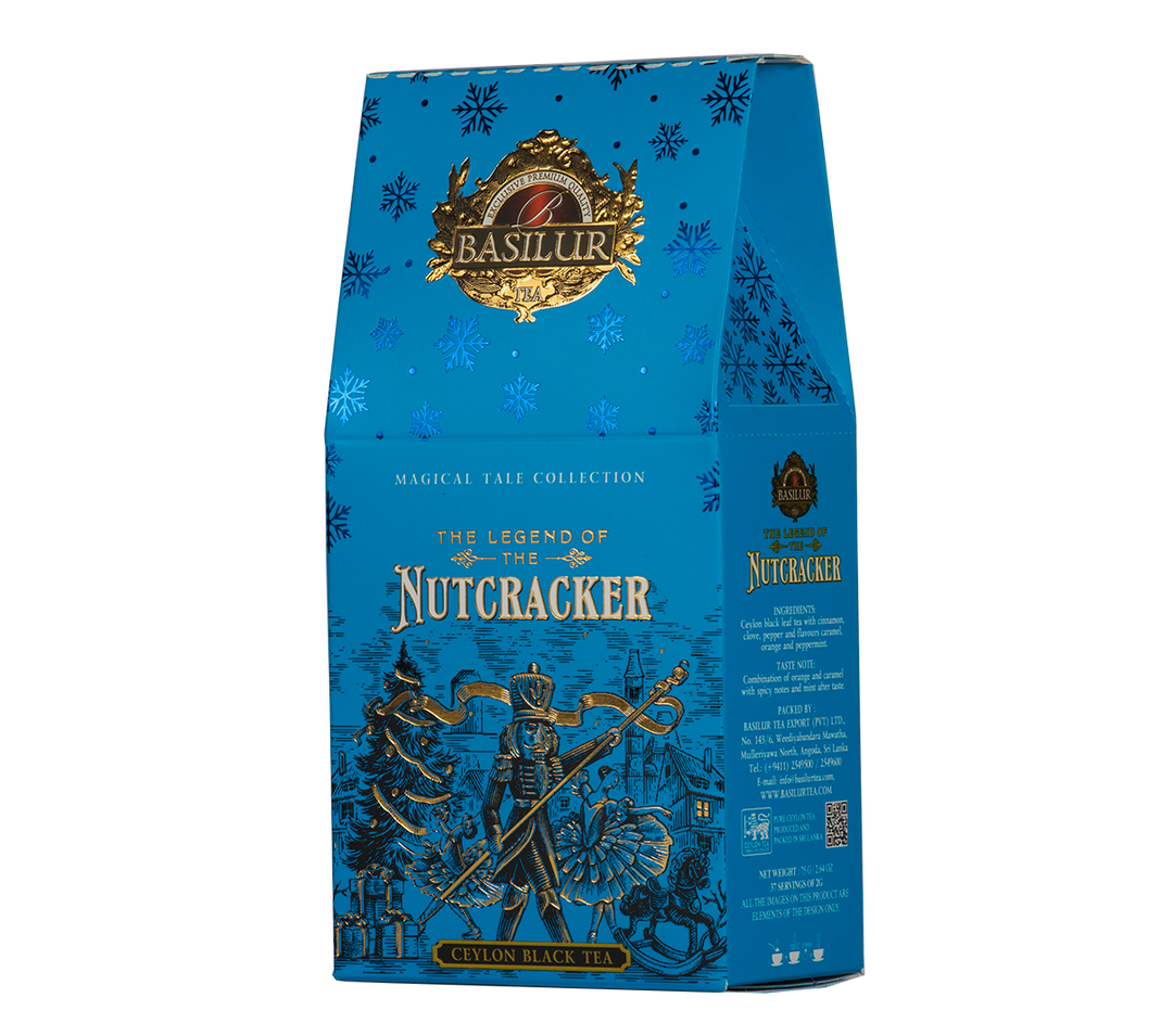 Basilur Magical Tale of The Nutcracker, Loose Leaf Black Tea 75g ...