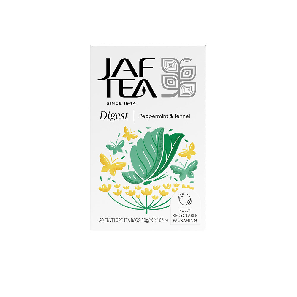 Jaf Arogya Digest Herbal Infusion Tea, 20 Count Tea Bags – ceylontstore.com