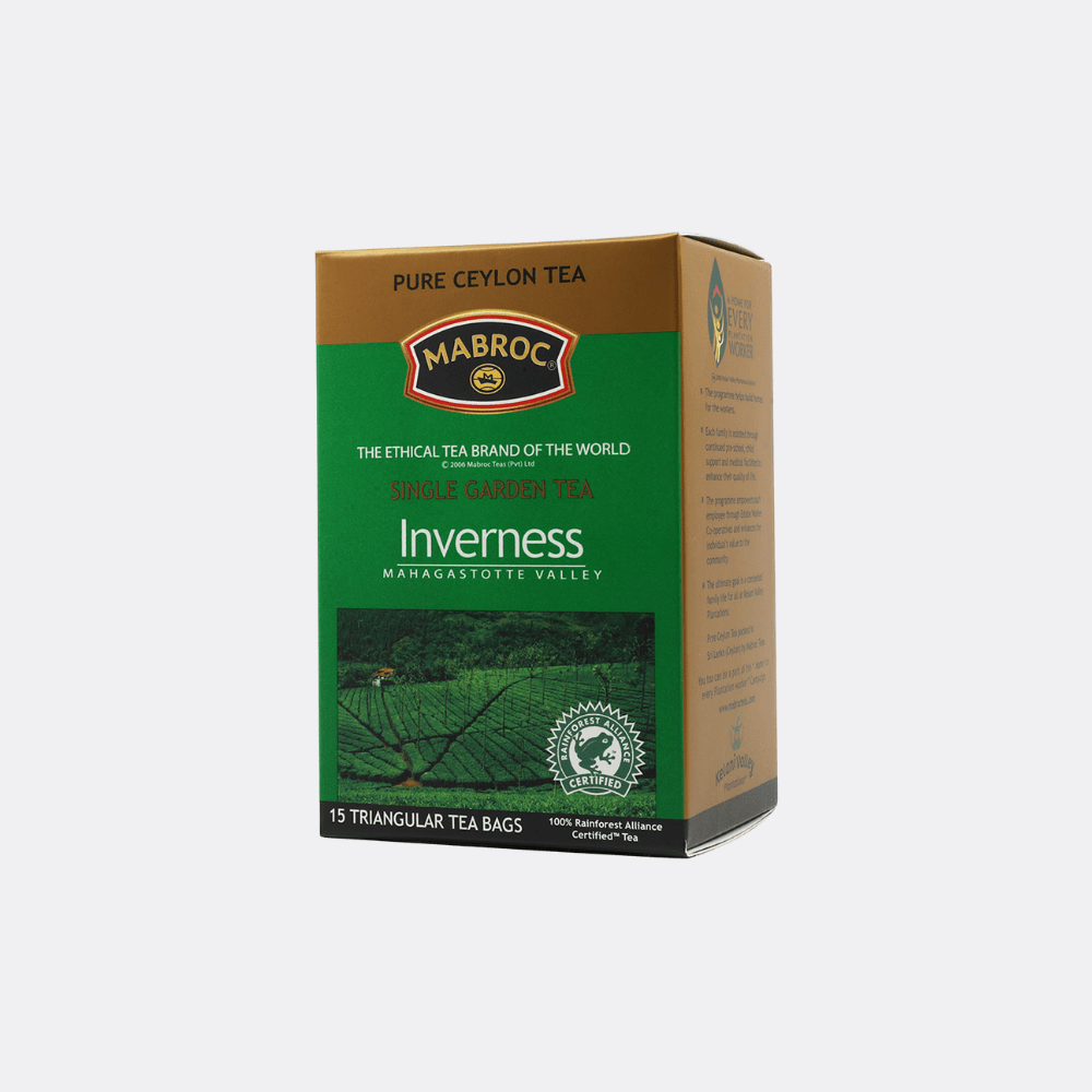 Mabroc Inverness Pure Ceylon Tea, 15 Count Tea Bags – ceylontstore.com