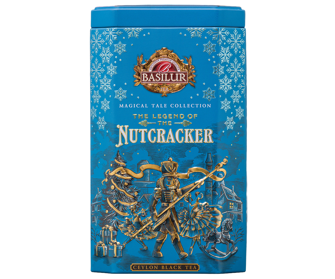 Basilur Magical Tale of The Nutcracker Tin Caddy, Loose Leaf Black Tea ...