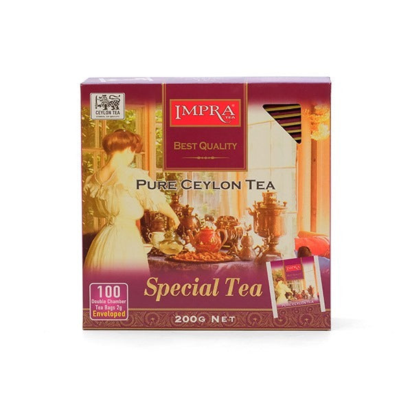 Impra Special Ceylon Tea, 100 Count Tea Bags – ceylontstore.com
