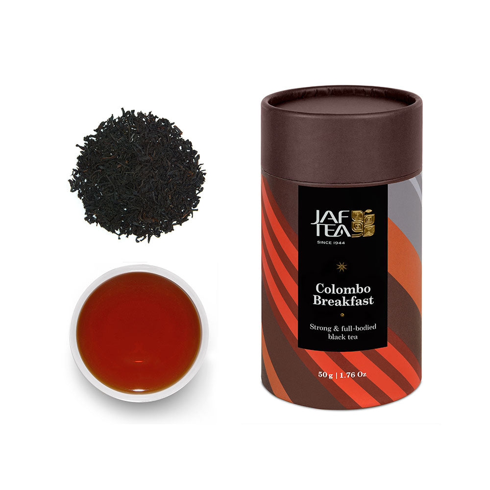 Jaf Colours Of Ceylon Colombo Breakfast Tea, Loose Tea 50g ...