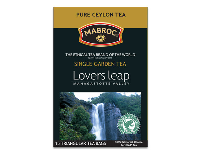 Mabroc Lovers Leap Pure Ceylon Tea, 15 Count Tea Bags – ceylontstore.com