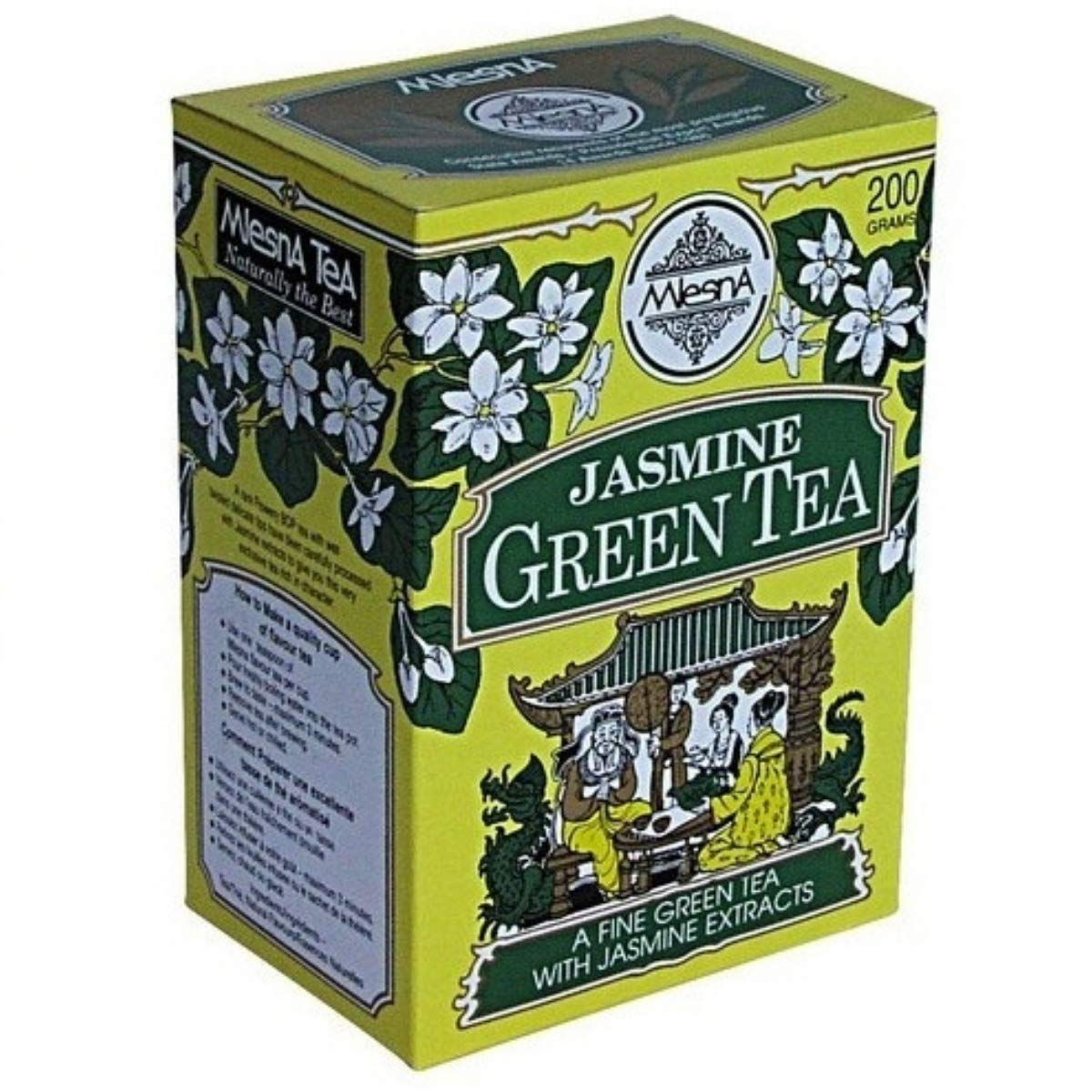 Mlesna Jasmine Green Tea, Loose Tea 200g – ceylontstore.com