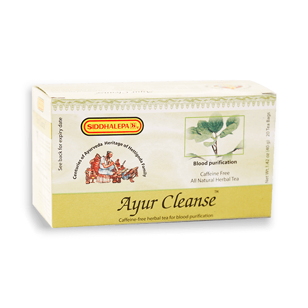 Siddhalepa Ayur Cleanse Herbal Tea, 20 Count Tea Bags – ceylontstore.com