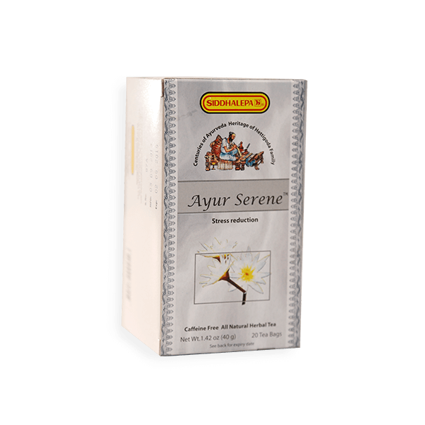 Siddhalepa Ayur Serene Herbal Tea, 20 Count Tea Bags – ceylontstore.com